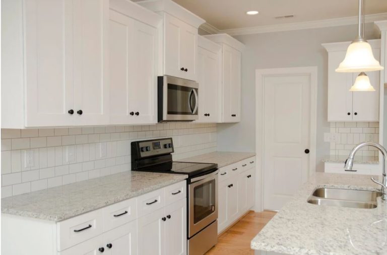 Lancaster White Cabinets | Easy Kitchen Cabinets